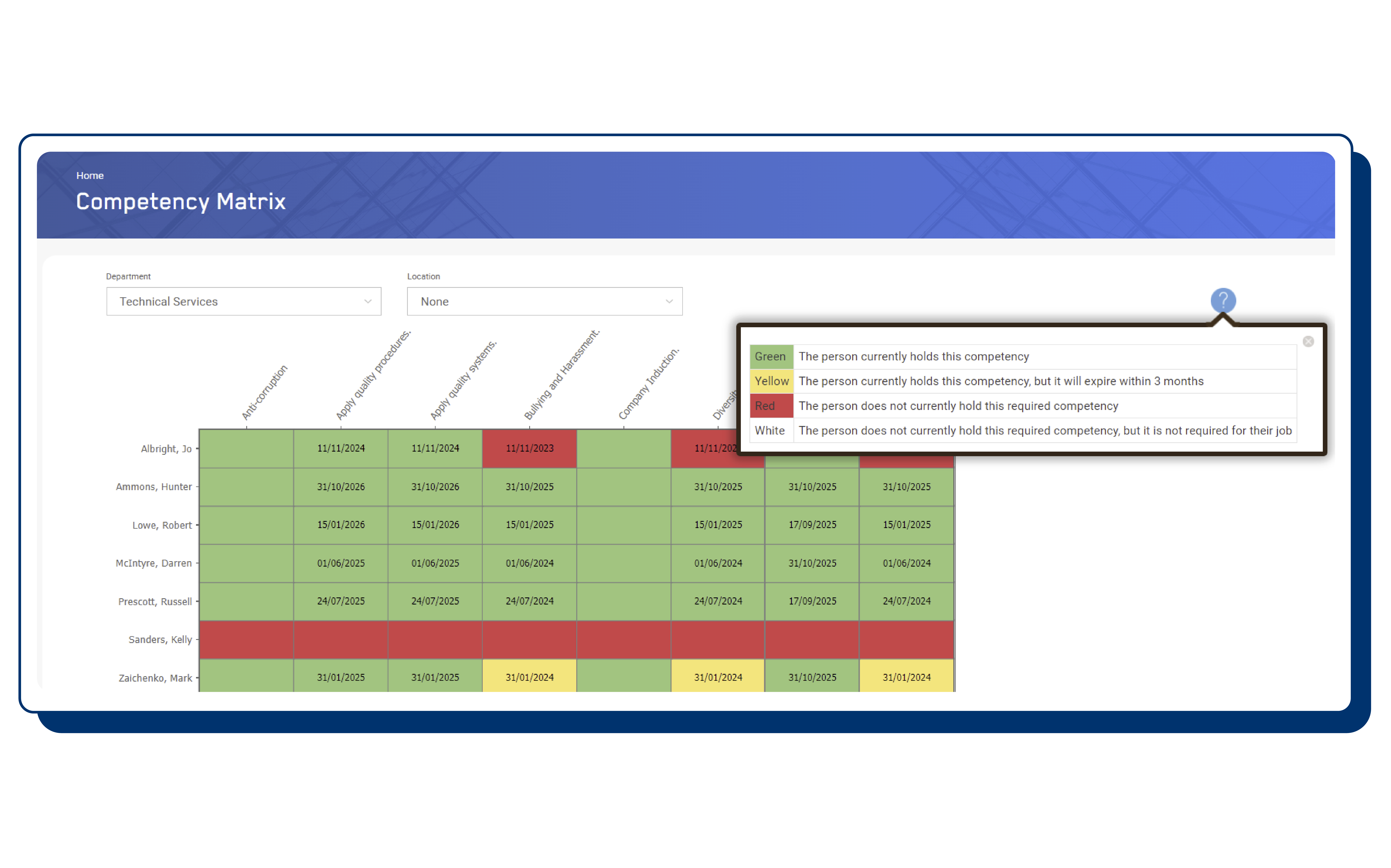 EHS Training & Competency Management | Evotix